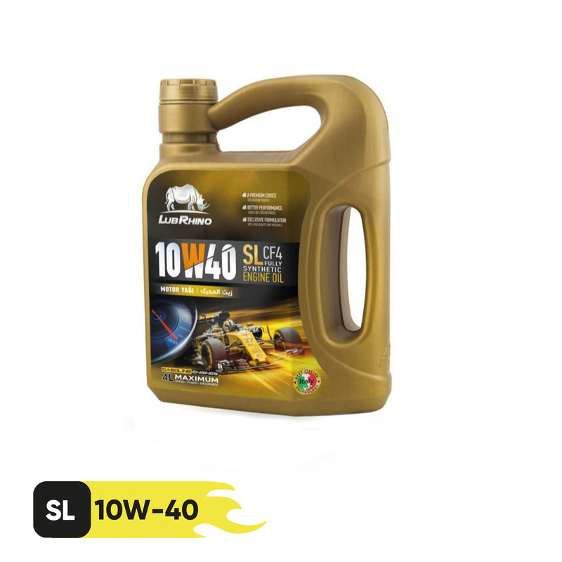 قیمت و خرید روغن موتور لوبرینو مدل 10W-40 SL حجم 4 لیتر