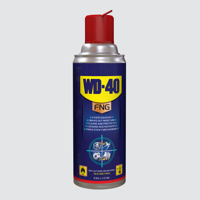 قیمت و خرید اسپری روان کننده و زنگ بر اف ان جی مدل wd-40 حجم 330 میلی لیتر