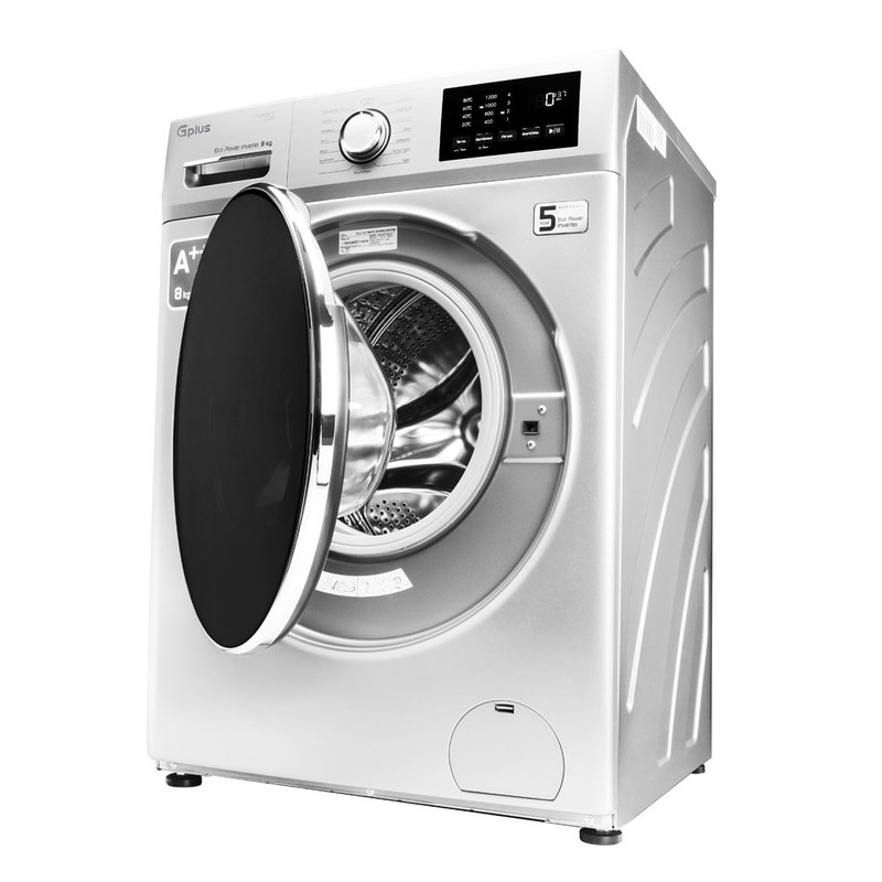 قیمت و خرید ماشین لباسشویی 8 کیلوگرم اتوماتیک جی پلاس مدل GWM-M822T