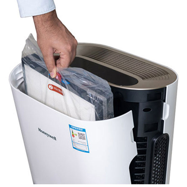 قیمت و خرید دستگاه تصفیه کننده هوا هانیول مدل KJ250F-P11WG به همراه فیلتر تصفیه یدک کد 01