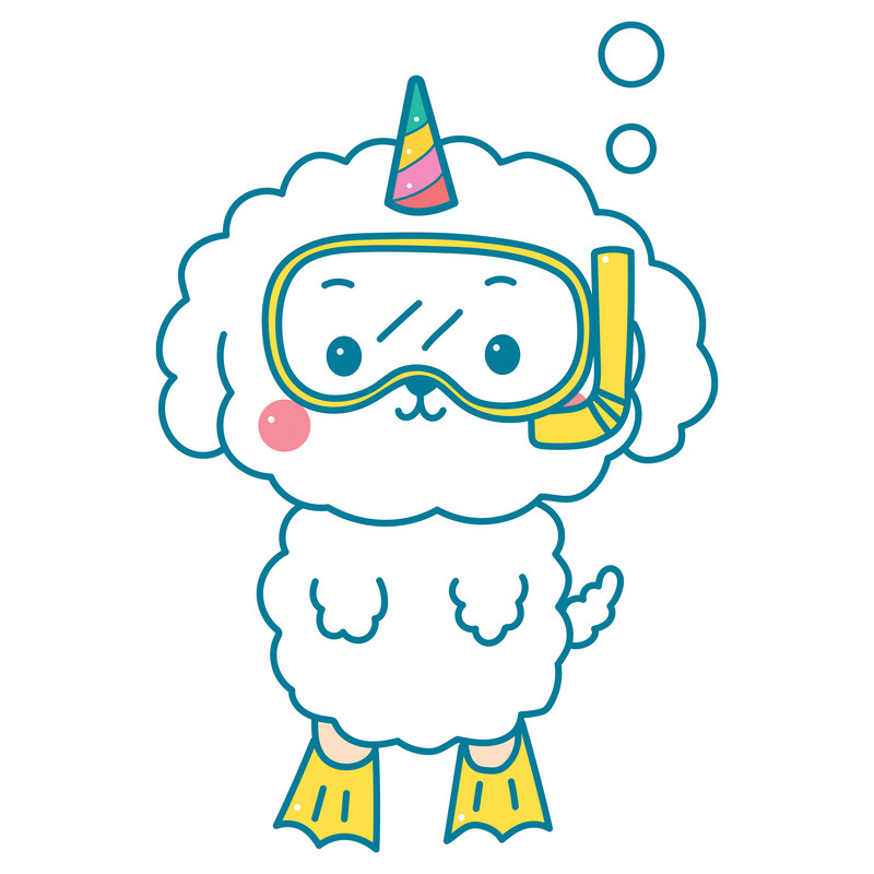 مشخصات، قیمت و خرید استیکر پارچه و لباس مدل dtf طرح یونیکورن کد H20.446 مجموعه 6 عددی | دیجی‌کالا