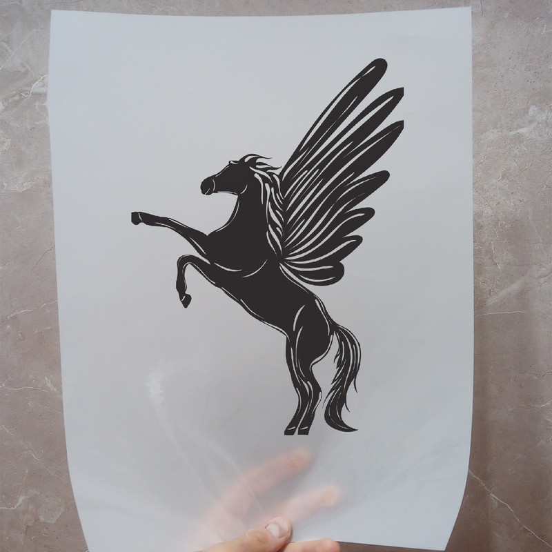 قیمت و خرید استیکر پارچه و لباس مدل dtf طرح یونیکورن کد H20.1191 مجموعه 3 عددی