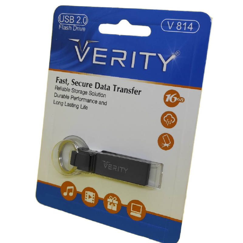 قیمت و خرید فلش مموری وریتی مدل EG814 ظرفیت 16 گیگابایت