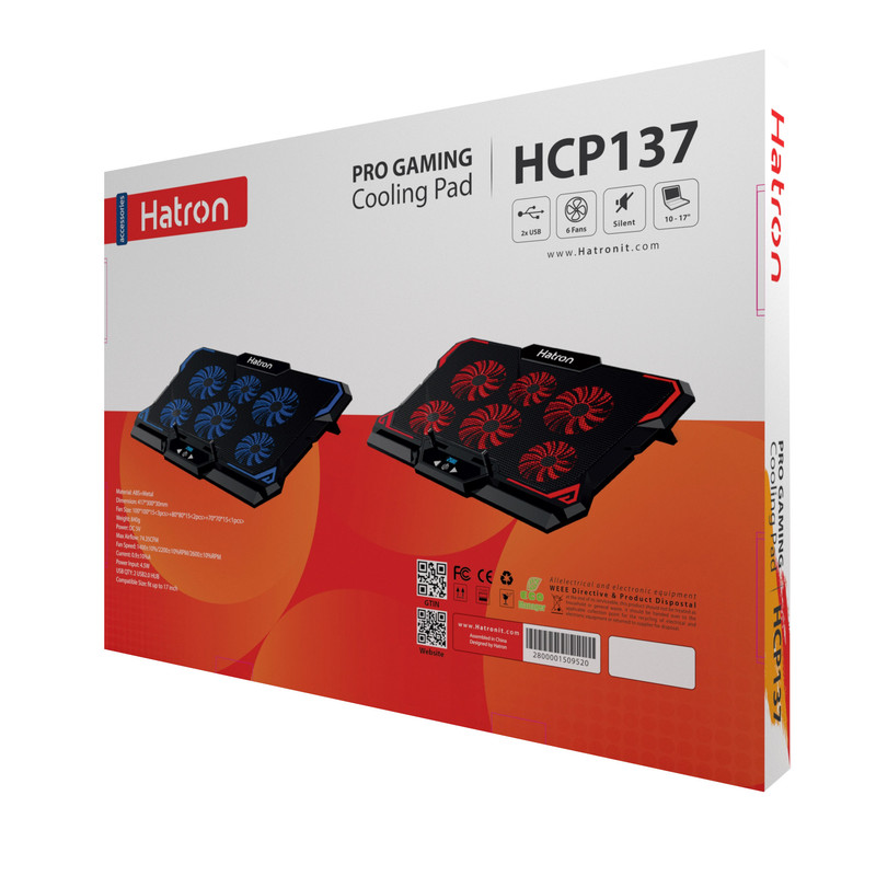 قیمت و خرید پایه خنک کننده لپ تاپ هترون مدل HCP137