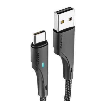 قیمت و خرید کابل تبدیل USB به USB-C اساگر مدل LS1 طول 1 متر
