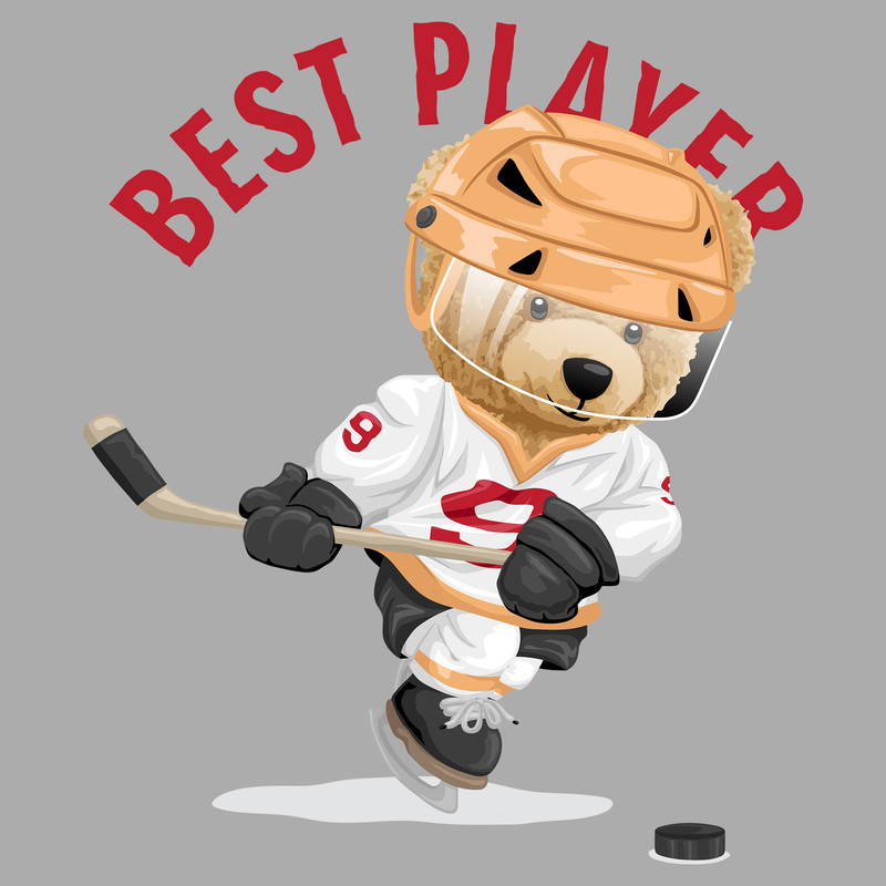 قیمت و خرید استیکر پارچه و لباس مدل dtf طرح تدی کد H30.59 مجموعه 12 عددی