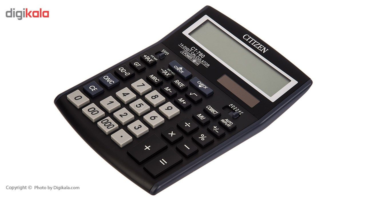 مشخصات، قیمت و خرید ماشین حساب سیتیزن مدل CT-780 | دیجی‌کالا