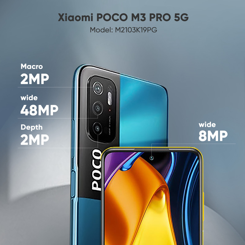 مشخصات، قیمت و خرید گوشی موبایل شیائومی مدل POCO M3 PRO 5G M2103K19PG ...