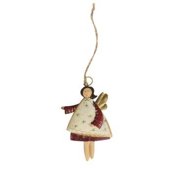 قیمت و خرید آویز دکوری طرح فرشته فلزی مدل 27717B