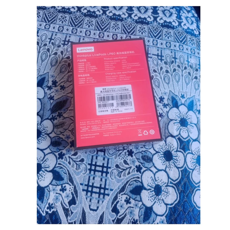 قیمت و خرید هدفون بلوتوثی لنوو مدل MST NIPA 60 LP LOS