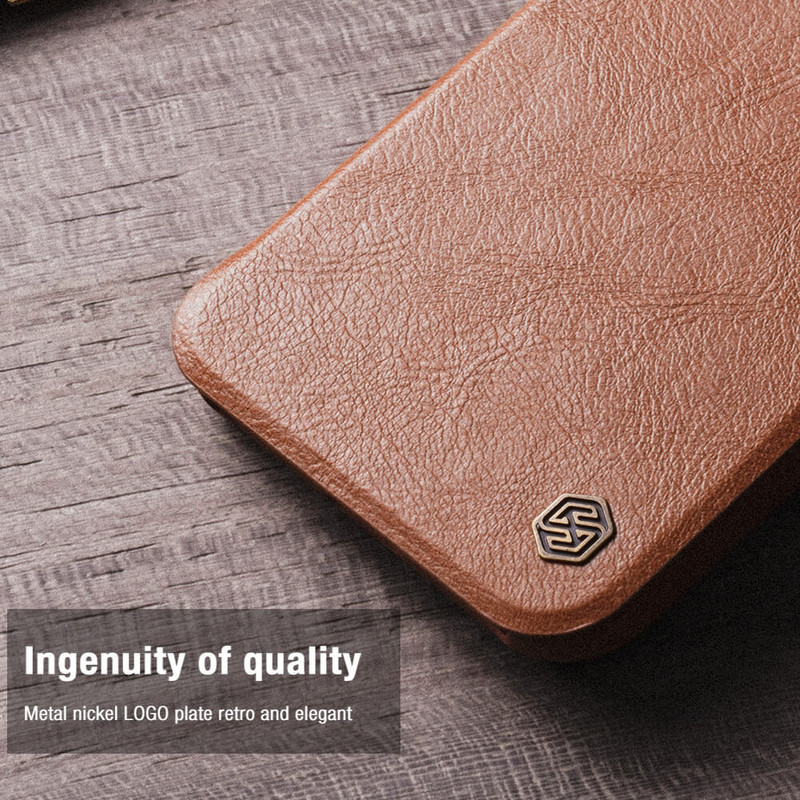 قیمت و خرید کیف کلاسوری نیلکین مدل Qin Pro Leather مناسب برای گوشی