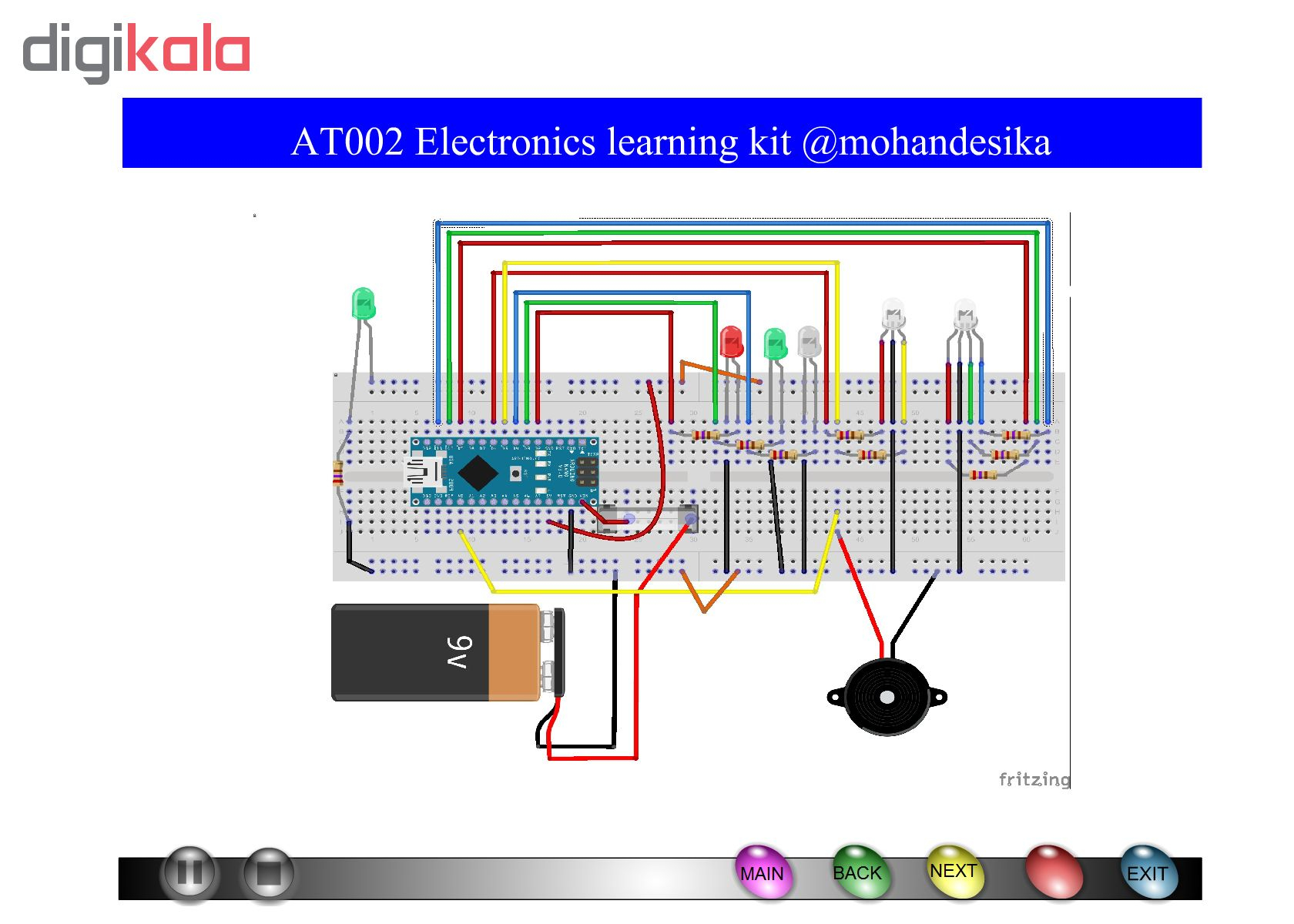 Fritzing rgb led - stchlist