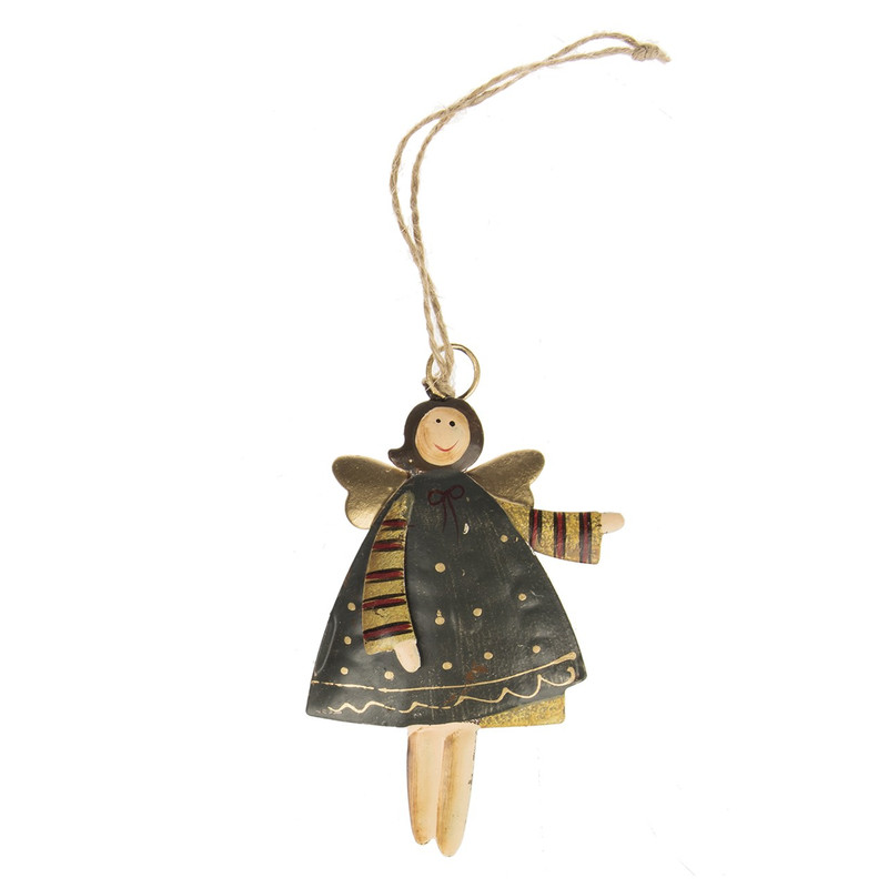 قیمت و خرید آویز دکوری طرح فرشته فلزی مدل 27717C