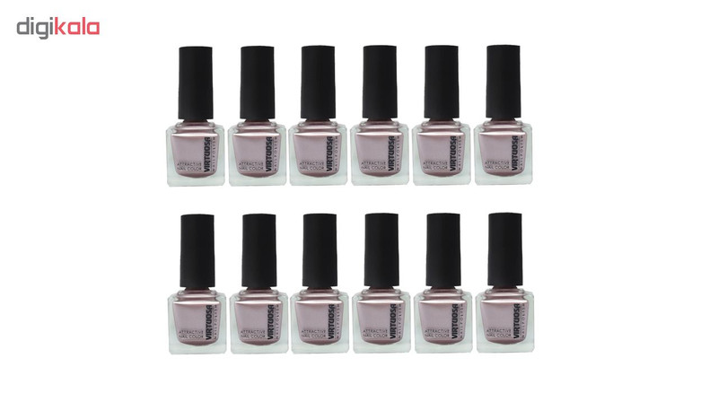 قیمت و خرید لاک ناخن ورتوسا شماره 444 مجموعه 12 عددی