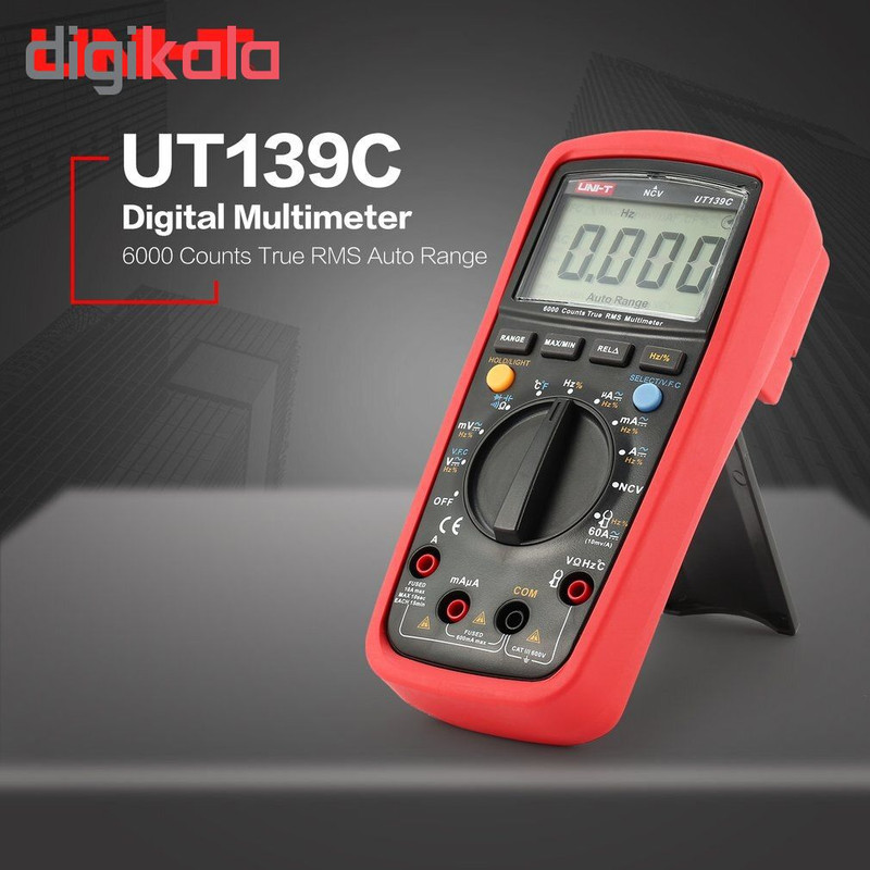 قیمت و خرید مولتی متر دیجیتال یونی-تی مدل ut139c