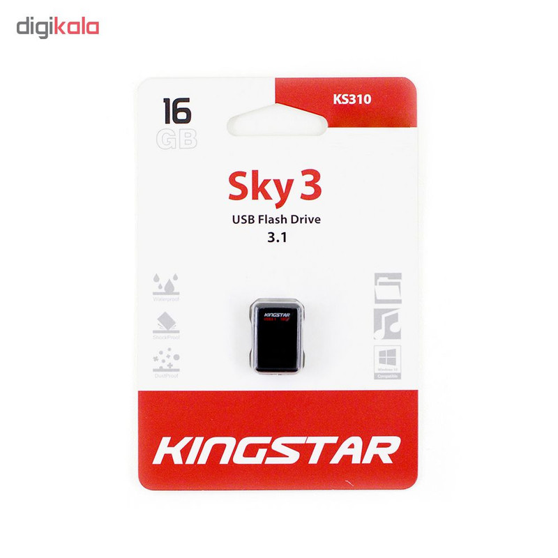 قیمت و خرید فلش مموری کینگ استار مدل KS310 Sky3 ظرفیت 16 گیگابایت