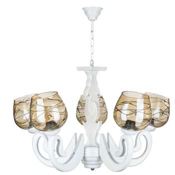 قیمت و خرید لوستر پنج شعله چشمه نور کد G626/5-WT