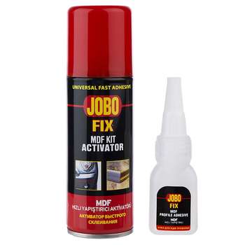 قیمت و خرید چسب 123 جوبو فیکس مدل MDF Kit Activator حجم 400 میلی لیتر