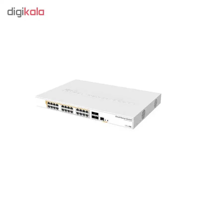 قیمت و خرید ⚡️ روتر سوییچ میکروتیک مدل CRS328-24P-4S+RM - فروشگاه پاوریکا
