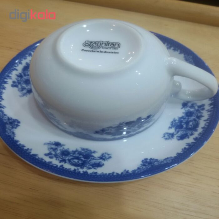 قیمت و خرید سرویس چای خوری 12 پارچه چینی زرین ایران مدل ایتالیا اف 8
