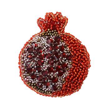 قیمت و خرید گل سینه مدل yalda-anar