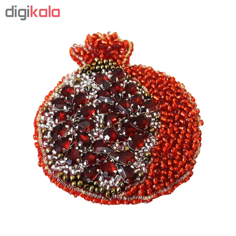 قیمت و خرید گل سینه مدل yalda-anar