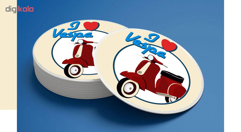 قیمت و خرید استیکر لپ تاپ تیداکس گروپ طرح وسپا مدل TIH007