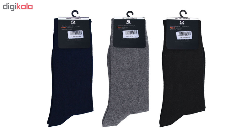 قیمت و خرید جوراب مردانه نیک پا کد MKKH-A مجموعه 3 عددی