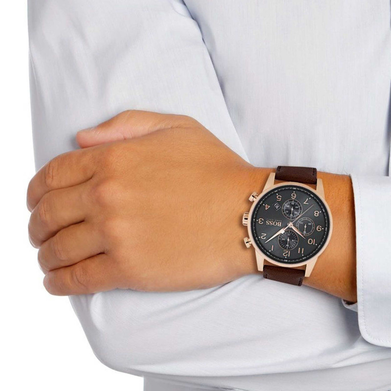 قیمت و خرید ساعت مچی عقربه ای مردانه هوگو باس مدل 1513496