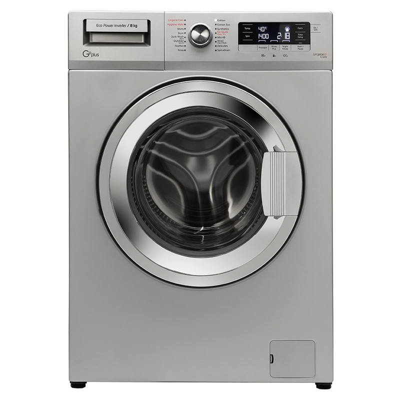 قیمت و خرید ماشین لباسشویی جی پلاس مدل GWM-84B35 ظرفیت 8 کیلوگرم