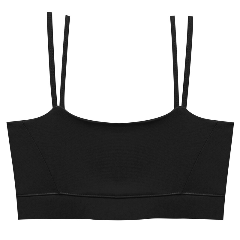 قیمت و خرید نیم تنه ورزشی زنانه مدل پد دار بدون فنر کد 4521-290P رنگ مشکی