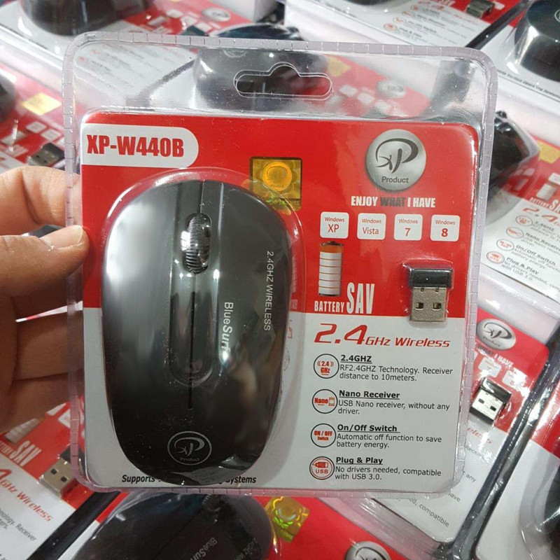قیمت و خرید ماوس بی سیم ایکس پی پروداکت مدل XP-W440B