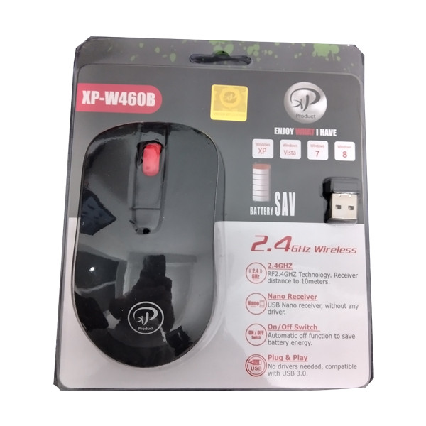 قیمت و خرید ماوس بی سیم ایکس پی-پروداکت مدل XP-W460B
