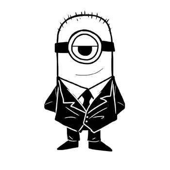 قیمت و خرید استیکر طرح Despicable Me MIB Minion
