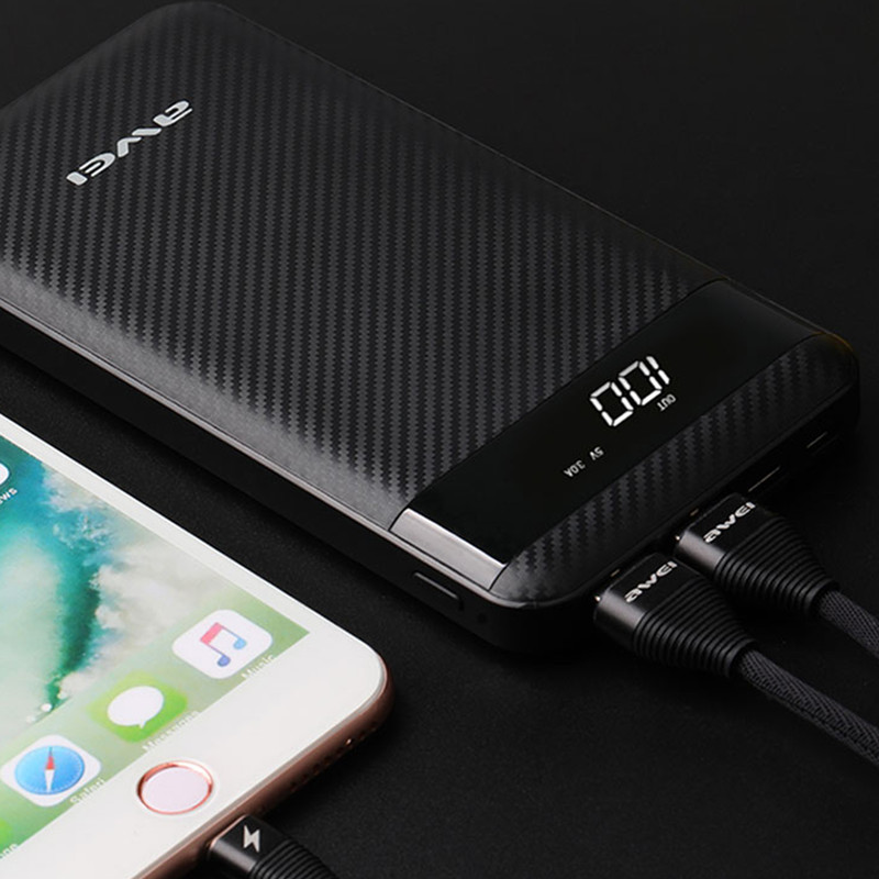 قیمت و خرید پاوربانک اوی مدل P63K ظرفیت 10000 میلی آمپر ساعت