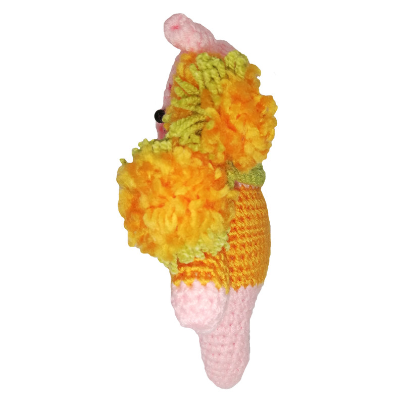 قیمت و خرید عروسک بافتنی طرح خوک کد KH2