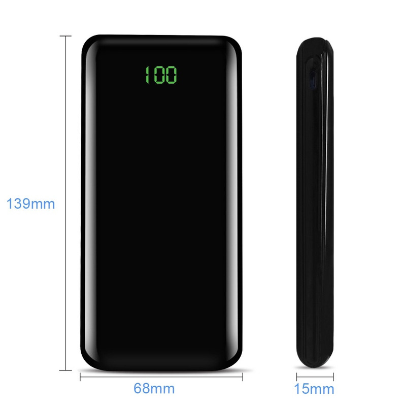 قیمت و خرید پاوربانک مدل B20000 ظرفیت 20000 میلی آمپر ساعت