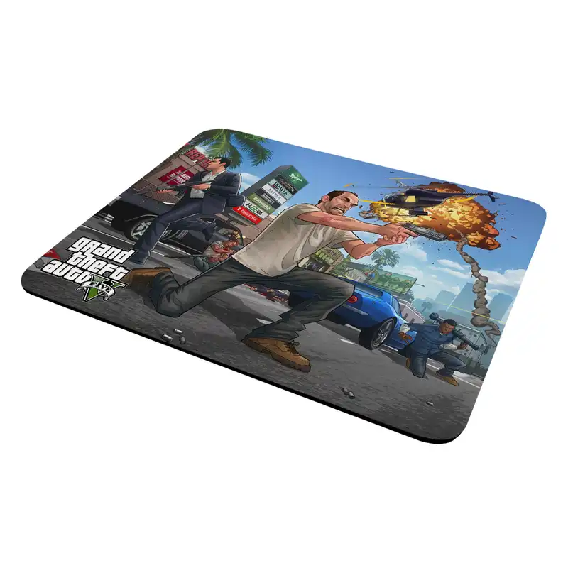 ⭐️ خرید اینترنتی ماوس پد طرح GTA V مدل MP2236 (1403) - فروشگاه دیگسون ⭐️