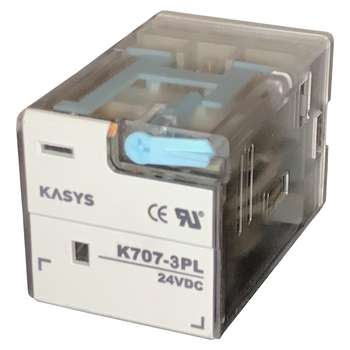 قیمت و خرید رله 11 پایه کاکن مدل K707-3PL-24VDC بسته ۱۰ عددی