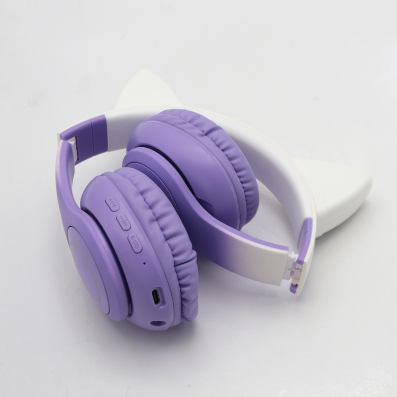 قیمت و خرید هدست بلوتوثی مدل فانتزی گربه ای کد YPBF-STN07