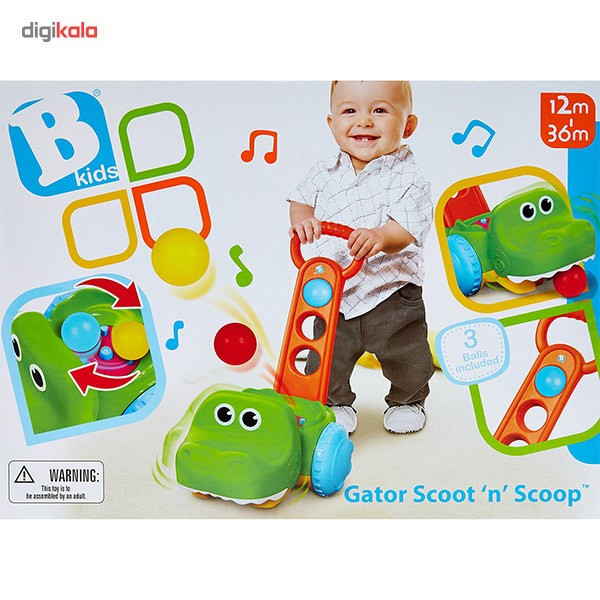 قیمت و خرید بیبی واکر بلو باکس مدل Gator Scoot n Scoop