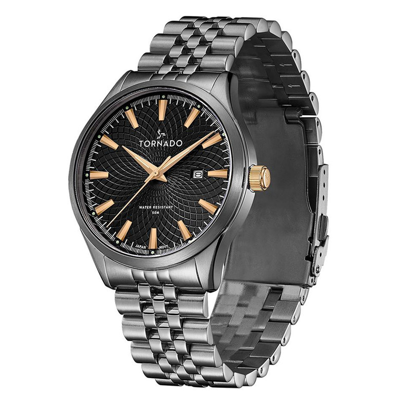 قیمت و خرید ساعت مچی عقربه‌ای مردانه تورنادو مدل T20006B-XBXB