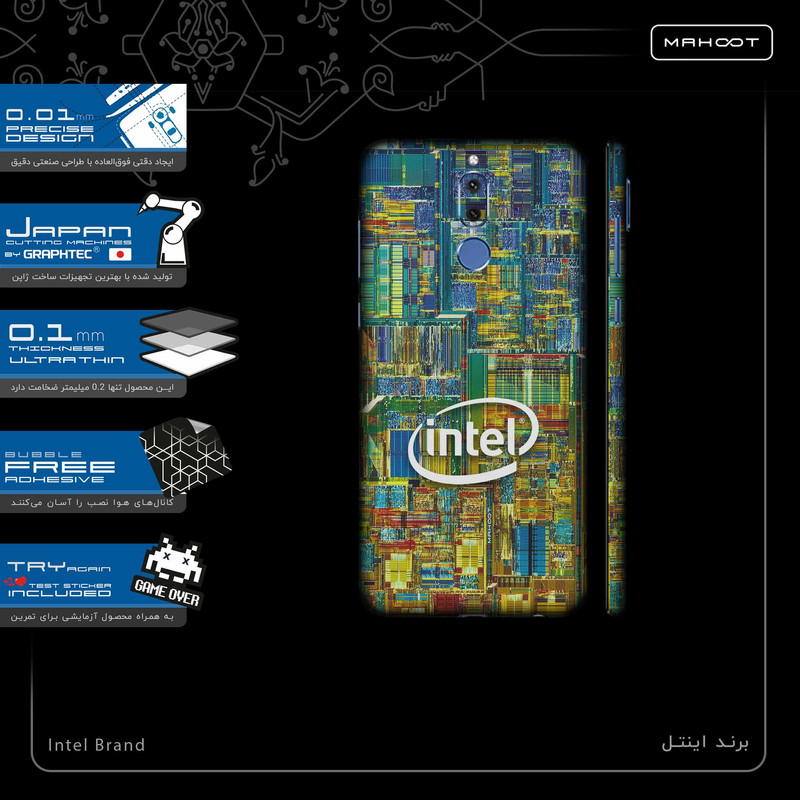 قیمت و خرید برچسب پوششی ماهوت مدل Intel Brand-FullSkin مناسب برای گوشی ...