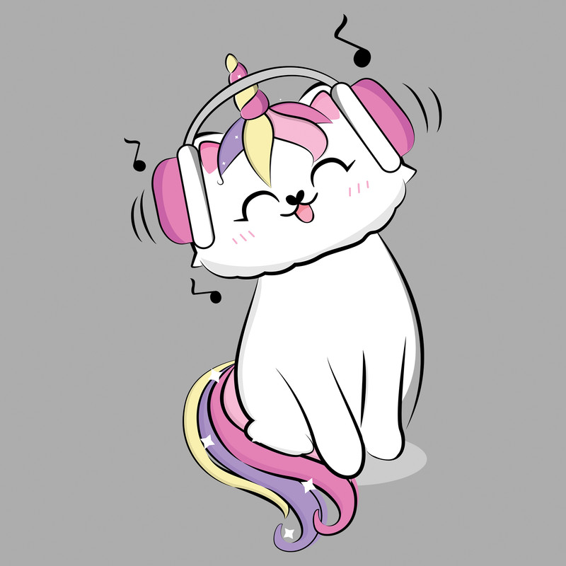 قیمت و خرید استیکر پارچه و لباس مدل dtf طرح یونیکورن کد H15.674 مجموعه 4 عددی