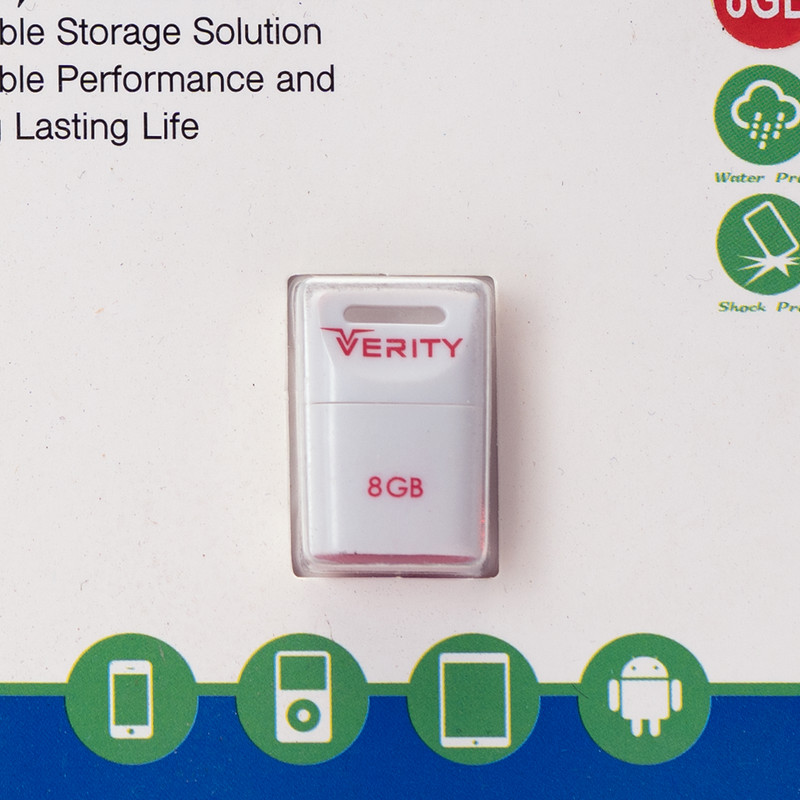 قیمت و خرید فلش مموری وریتی مدل V 704 ظرفیت 8 گیگابایت