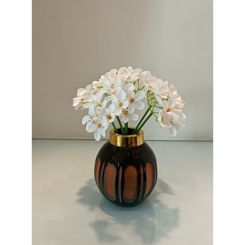 قیمت و خرید دسته گل مصنوعی مدل بوته شکوفه یاس