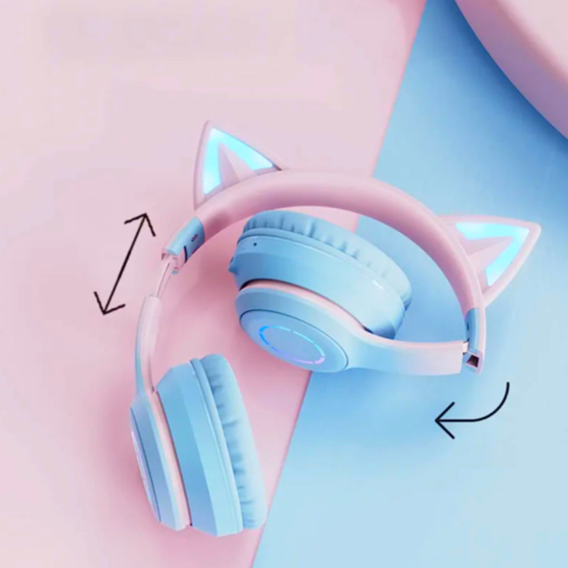 قیمت و خرید هدفون بلوتوثی مدل STN-07 طرح Cat