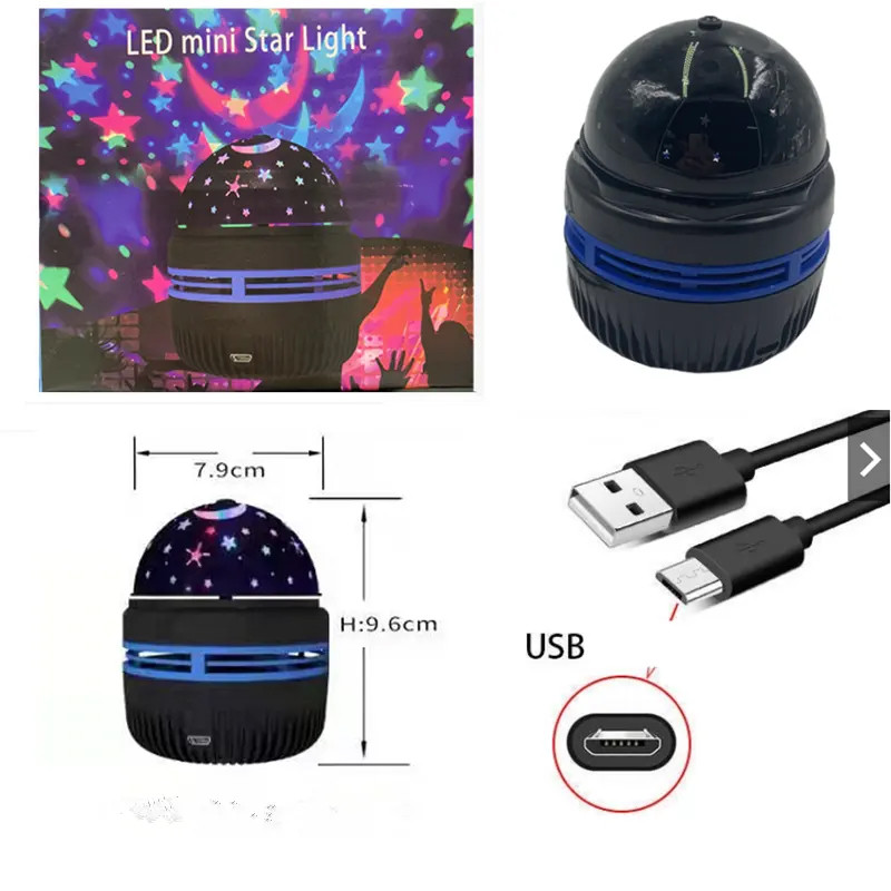 قیمت و خرید چراغ خواب اتاق کودک مدل LED MINI STAR LIGHT طرح کهکشانی