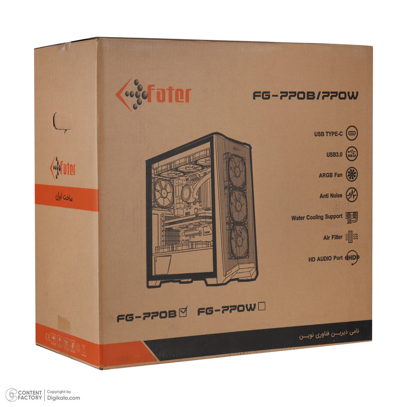 قیمت و خرید کیس کامپیوتر فاطر مدل FG-770B