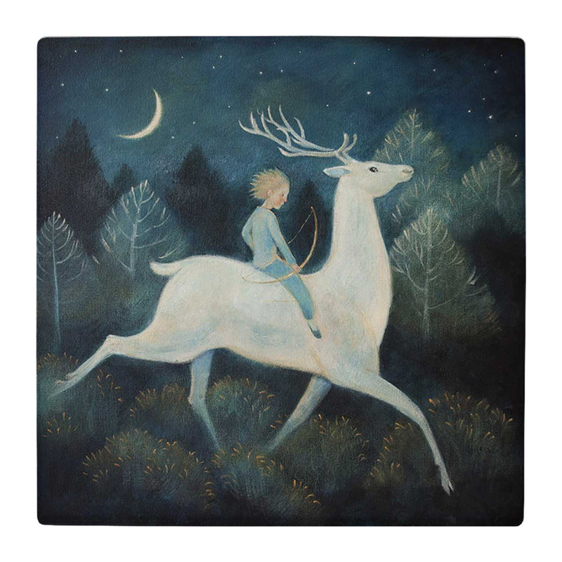 قیمت و خرید زیر لیوانی طرح کودک کمان دار و گوزن قطبی کد 4969978_3845